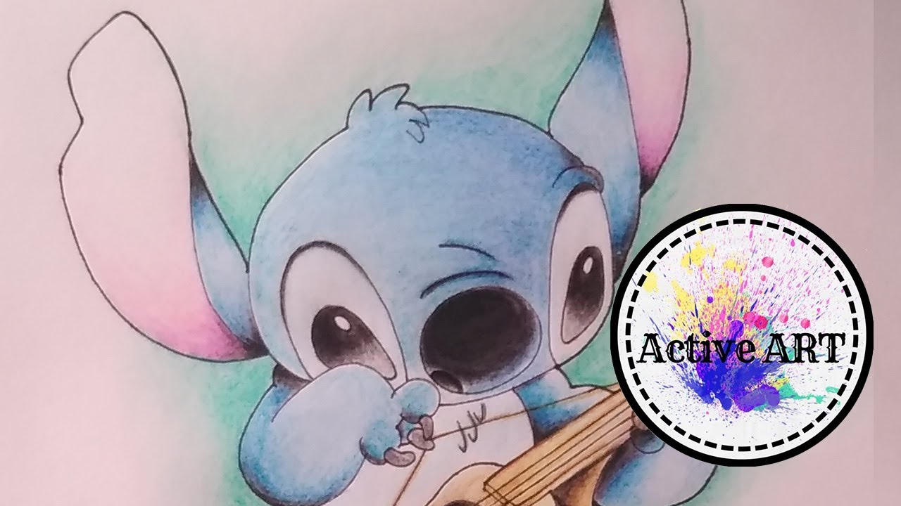 Como dibujar a Stitch paso a paso (Lilo y Stitch) | How to draw Stitch ...