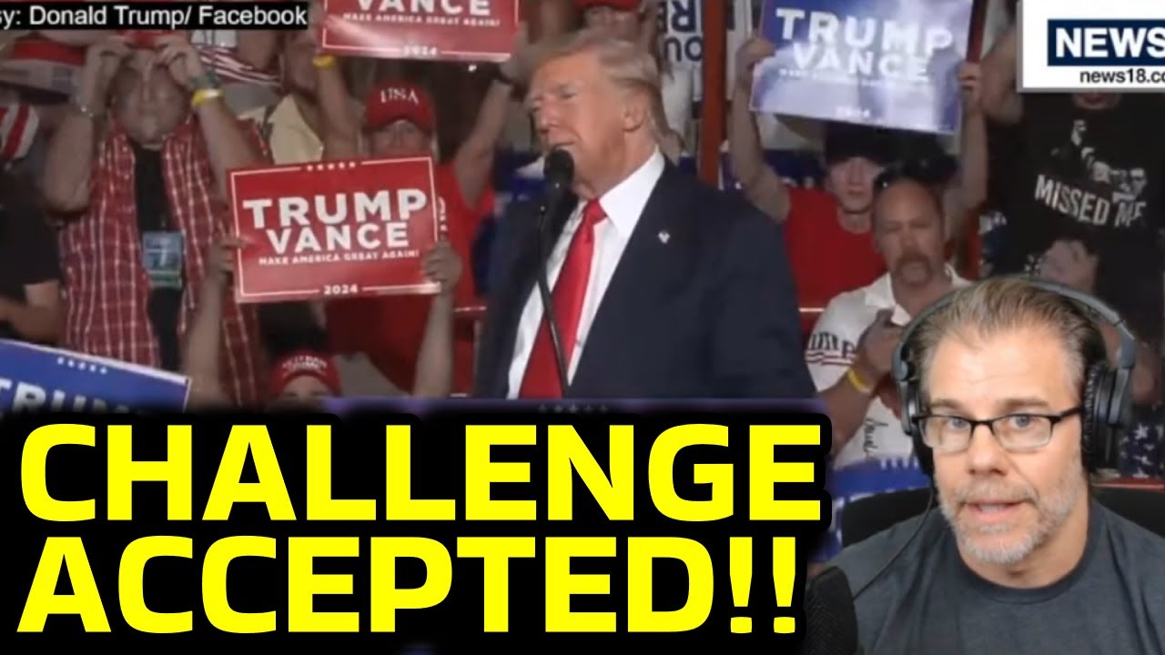 BREAKING! "Well KAMALA, Let's GO! CHALLENGE ACCEPTED!" Donald Trump ...