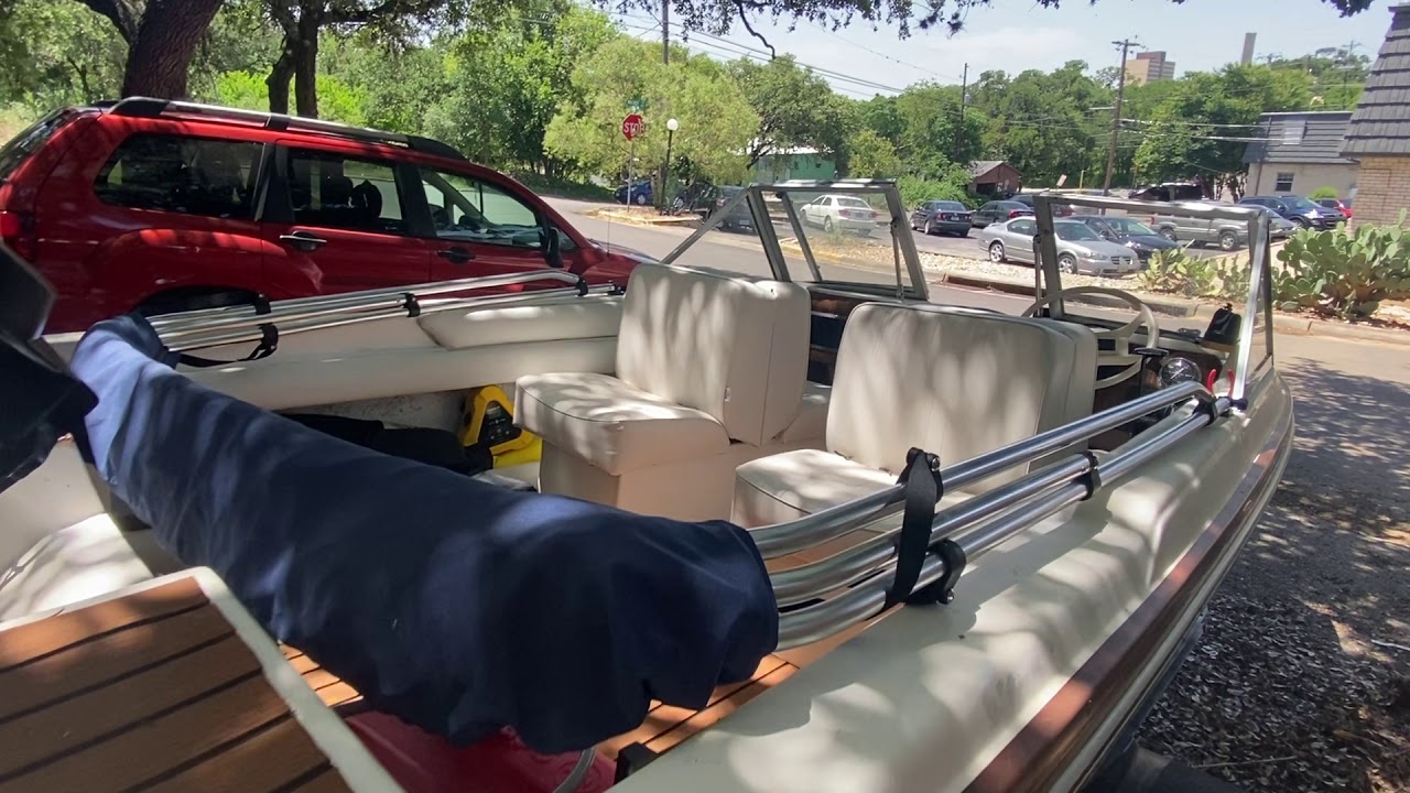 del magic restoration finished! New 23ft HUGE boat - YouTube