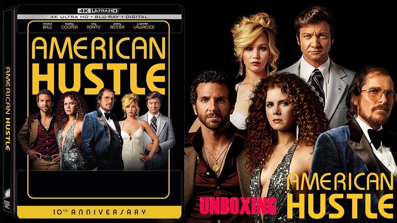 American Hustle 2013 4K SteelBook (Review and Unboxing) (Bradley Cooper ...