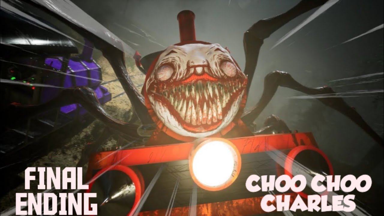 THE END OF HORROR ANGRY CHARLES TRAIN I CHOO CHOO CHARLES - YouTube
