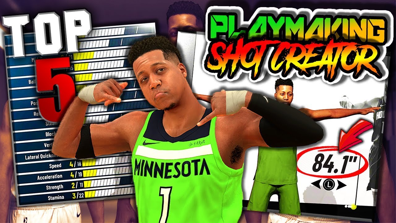 TOP 5 Reasons To Make A Playmaking Shot Creator - NBA 2K19 Xbox One X ...