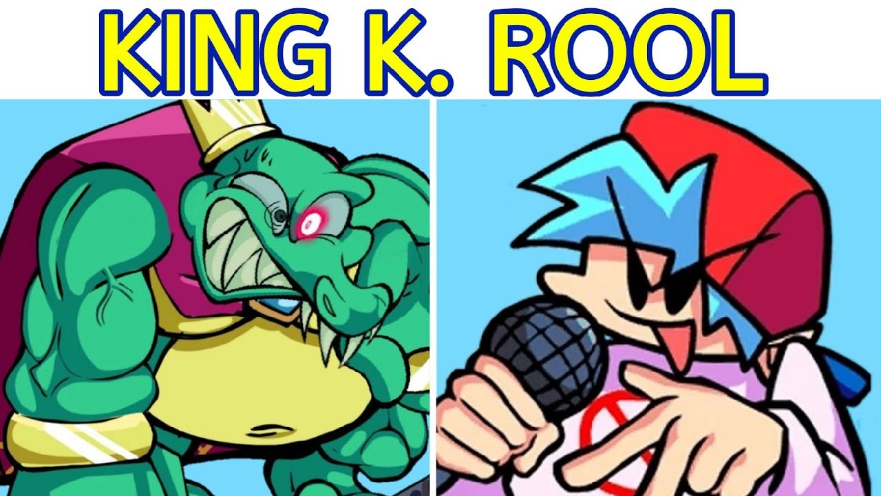Friday Night Funkin' VS King K Rool Mod FULL WEEK + Cutscenes l FNF MOD ...