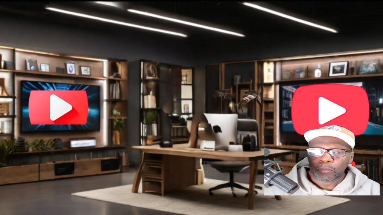 BEST Free FAKE Realistic YouTube Background TUTORIAL | YouTube Studio Set-up - YouTube