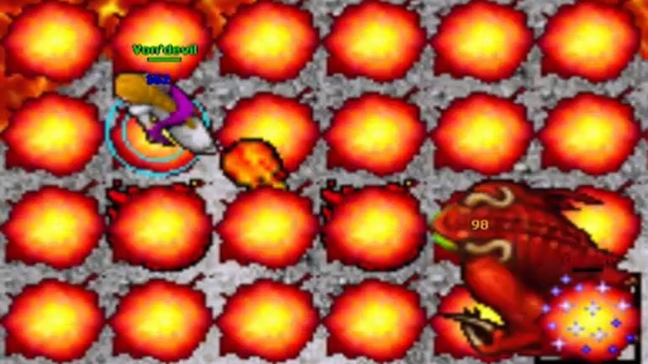 This Demon was Generous to his Killer! (Hiberna 2006 - RL Tibia 7.6 ...