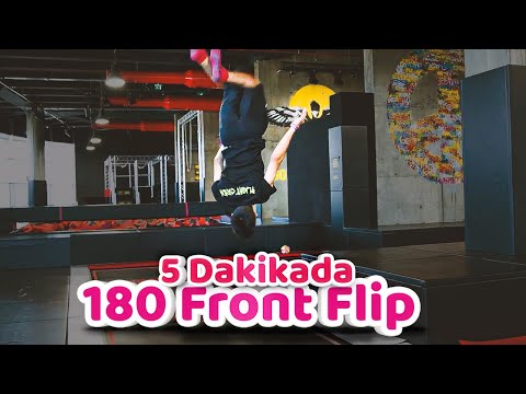 5 DAKİKADA 180° ÖN TAKLA NASIL ATILIR ?
