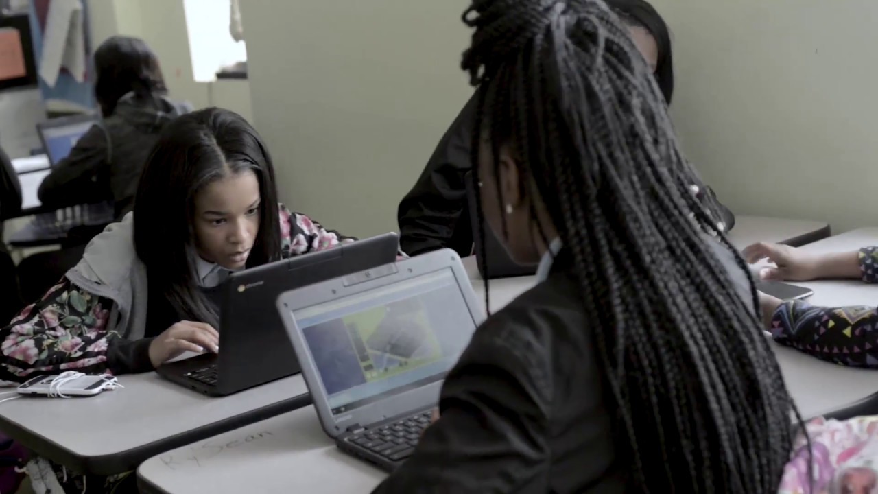Monarch Academy Students Engage with Science Games - YouTube