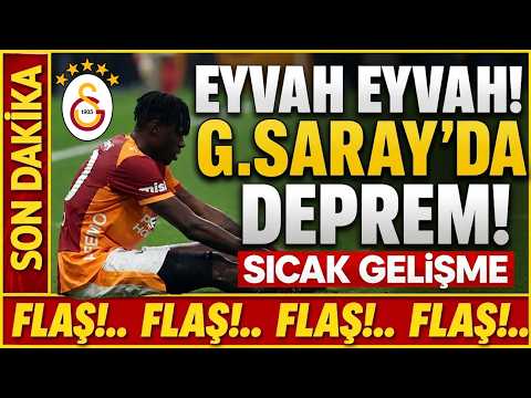 GALATASARAY'DA DEPREM! CİMBOM'U YIKAN GELİŞME...
