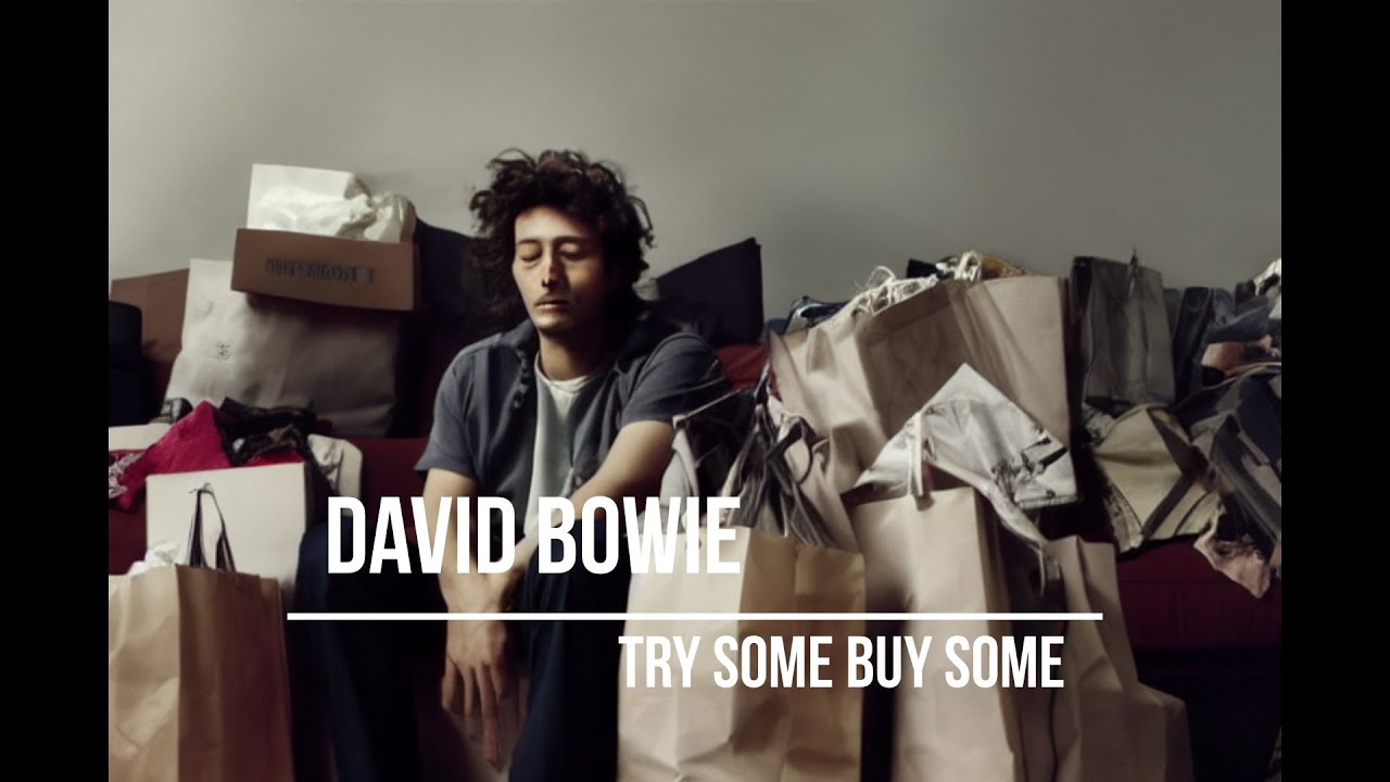 David Bowie - Try Some Buy Some (lyrics video with AI generated images ...