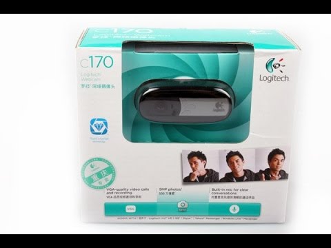 Logitech C170 Webcam test - YouTube