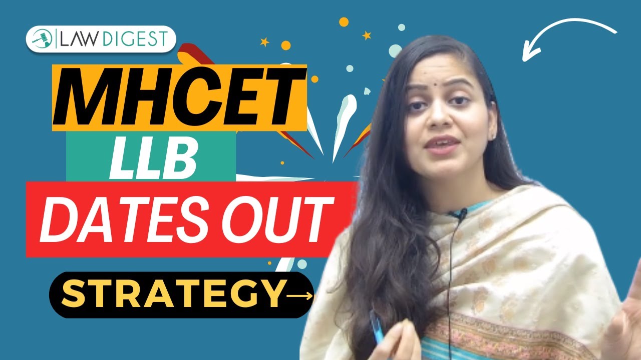 MHCET LLB Dates Out | MHCET 3 year LLB Preparation strategy | MHCET Law ...