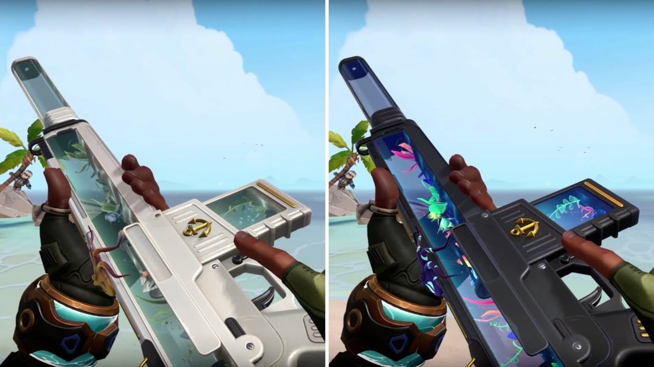 New Skin「Neptune Phantom」In Game Showcase!【 VALORANT 】 - YouTube