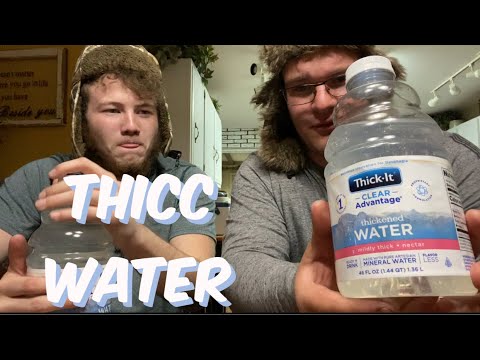 GUT BUDDIES EXPERIMENT WITH *THICC* WATER! - YouTube
