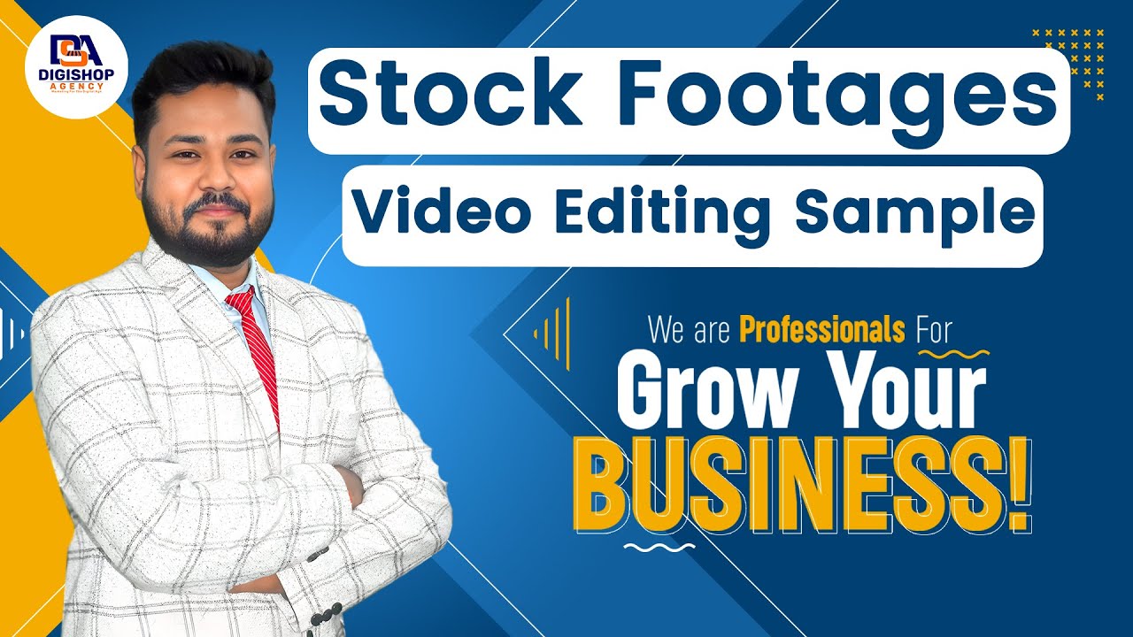 Youtube Video Editing Stock Footages Sample By #Digishopagency - YouTube
