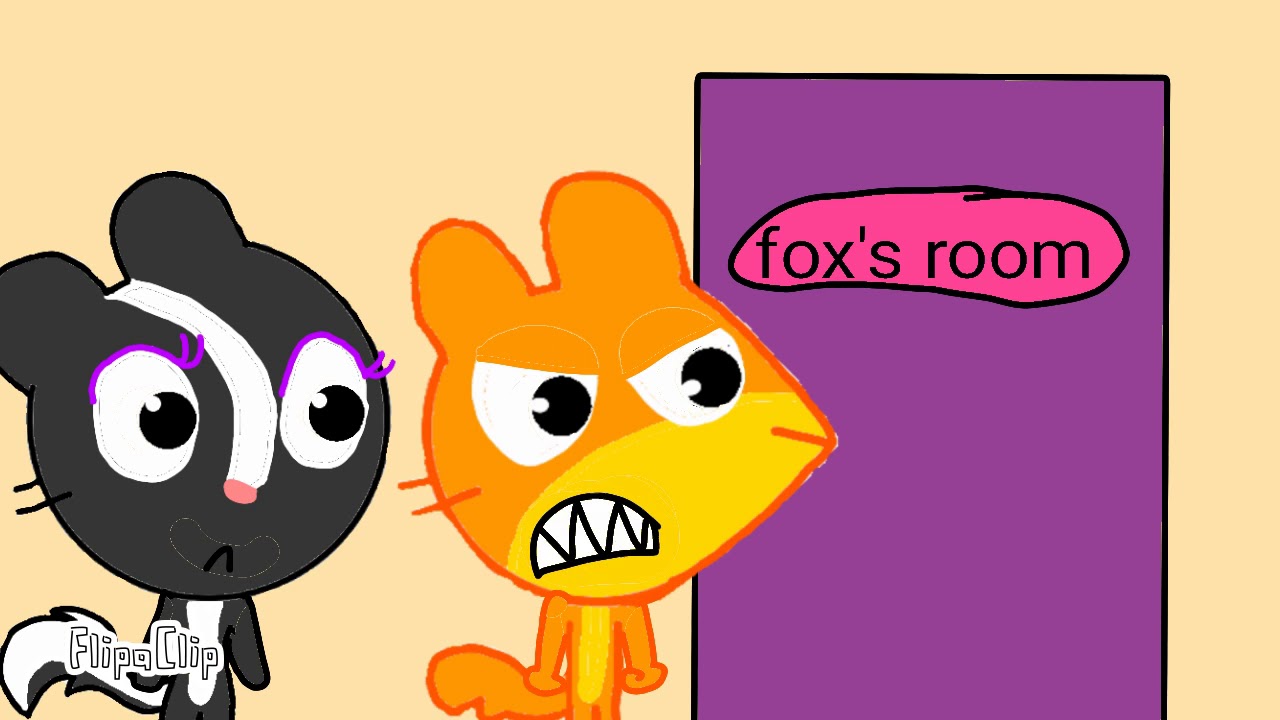 unlock the door fox?meme pango and friends starring(fox,skunk and ...