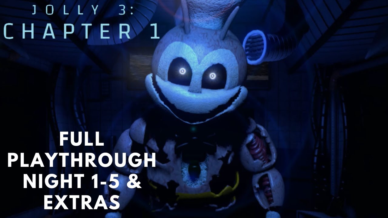 JOLLY 3: Chapter 1 | Full Playthrough | (Night 1-5 & Extras) - YouTube