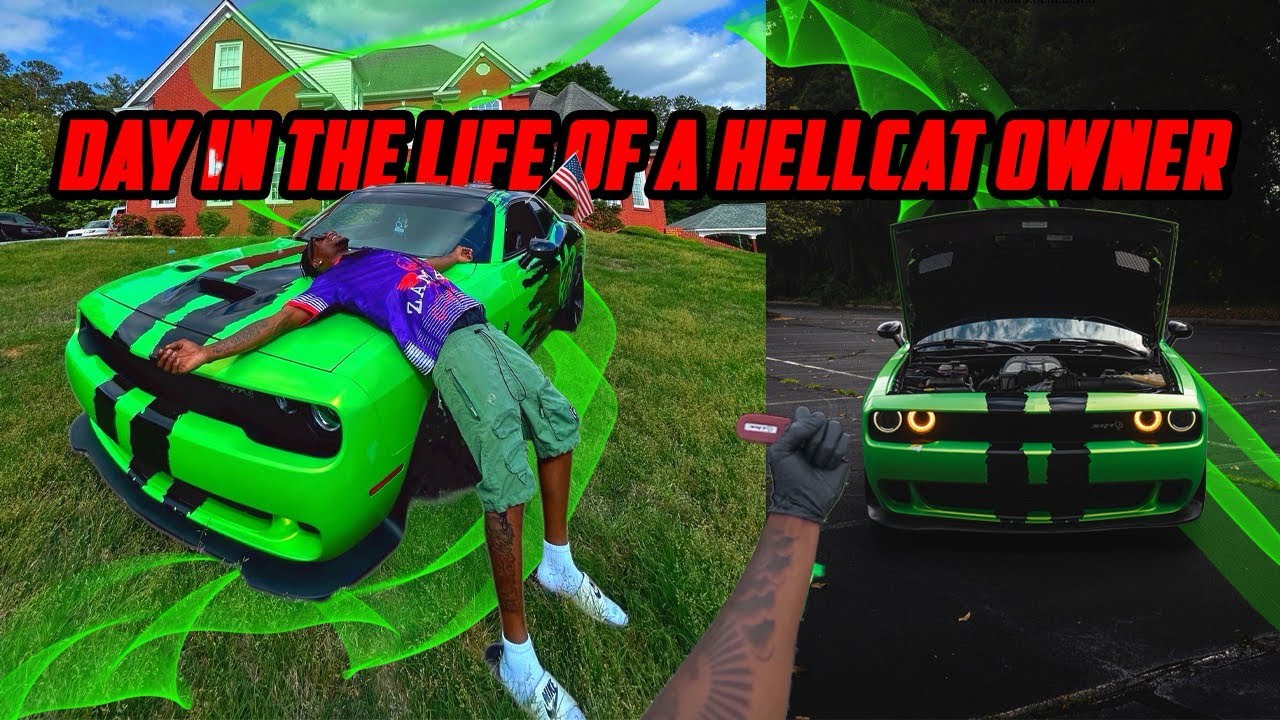 DAY IN THE LIFE OF A HELLCAT OWNER - YouTube