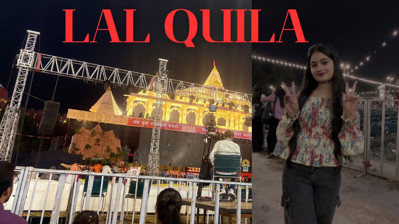 Lal Quila 2025/ Durga Puja 2025/Famous Durga Puja mela/ Delhi Durga ...