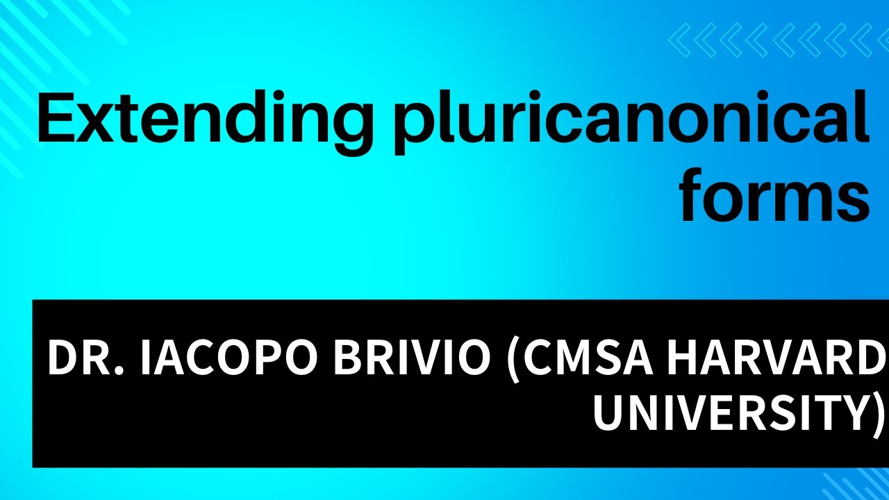 2025-10-13 Dr. Iacopo Brivio (CMSA Harvard University) - YouTube