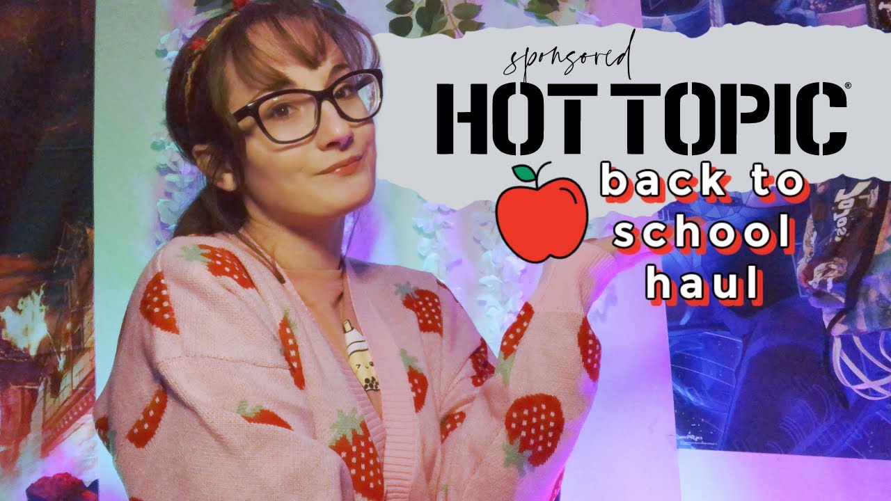 🌟 HT Fanatic: 2021 BACK TO SCHOOL Hot Topic Haul! What Did I Get? - YouTube