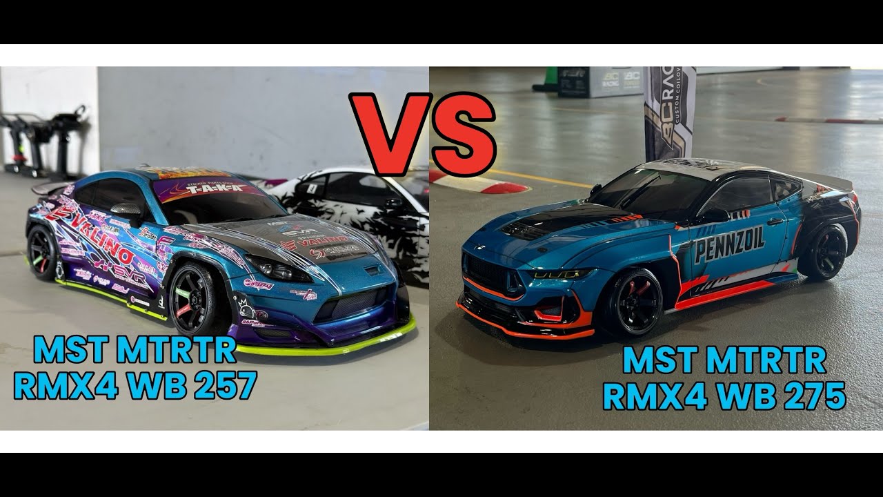 RMX 4 S PRO WB:257 MST GR86 VS RMX 4 S PRO WB:275 MST MTRTR - YouTube