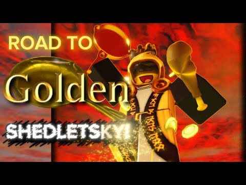 My Road To Golden Shedletsky Has Just Begun Roblox Forsaken Youtube