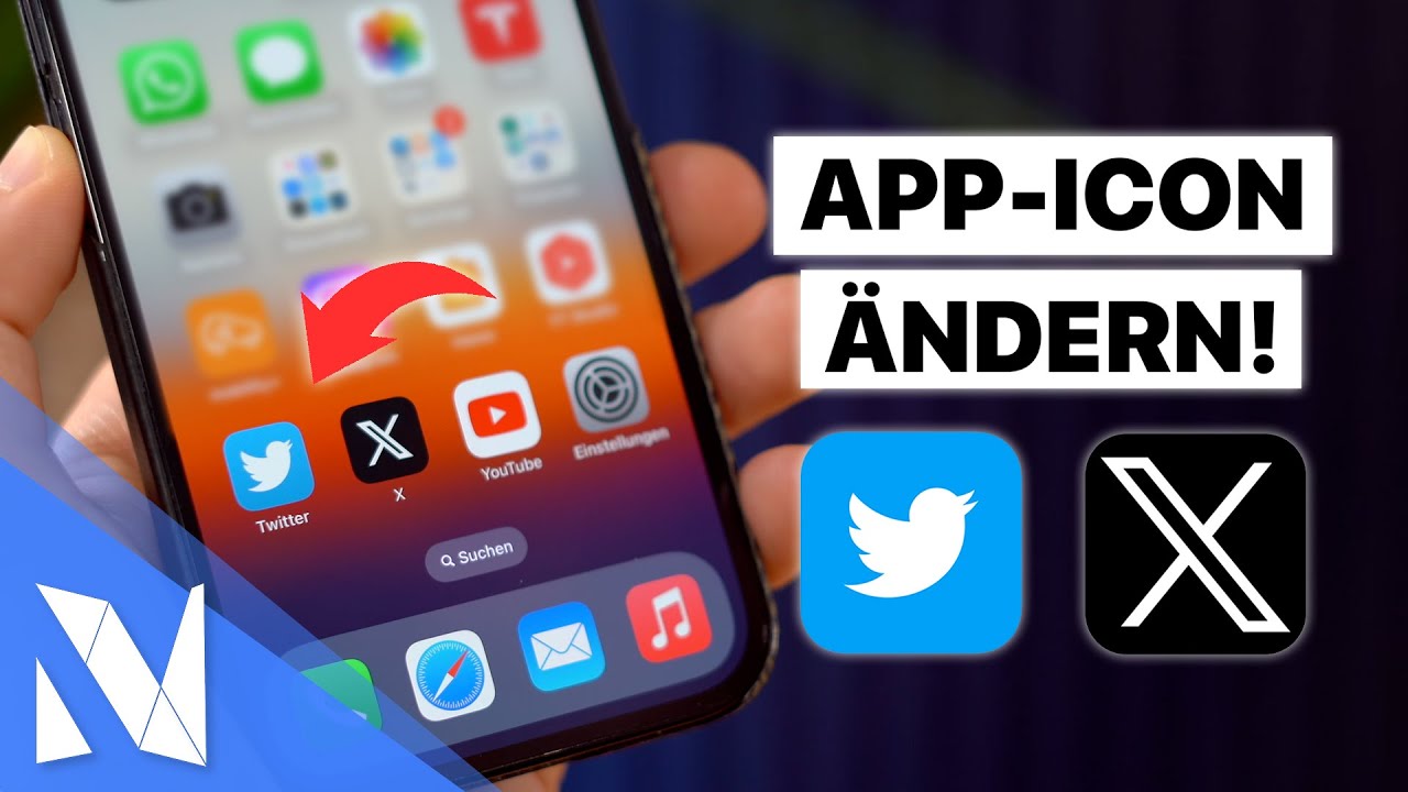 X Icon auf dem iPhone wieder zu Twitter ändern! So geht's in wenigen ...