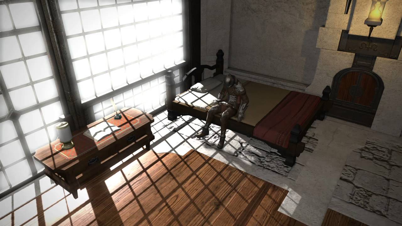 Final Fantasy XIV Inn Login Cutscene - YouTube