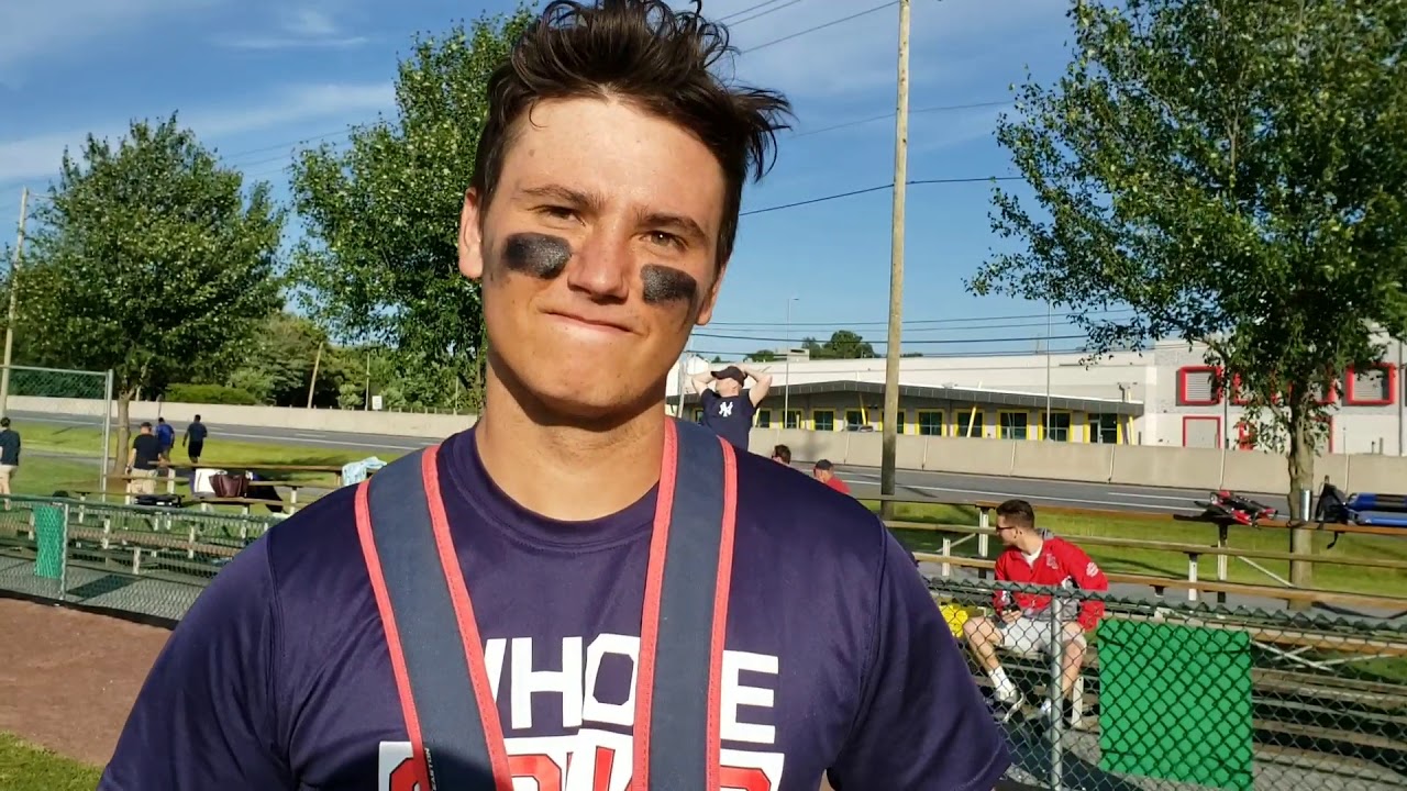 Red Land's Jared Payne reacts to PIAA semifinal victory - YouTube