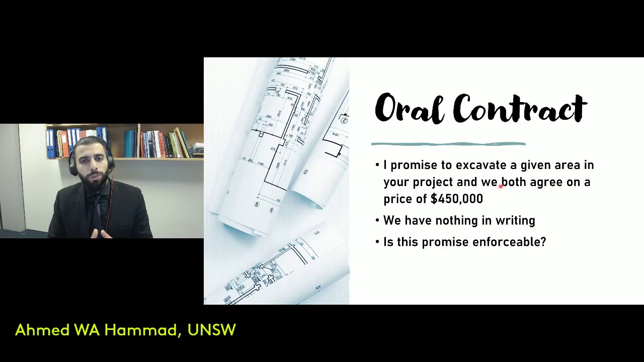 Overview of the formation elements of a contract -Wk2:S2 - YouTube