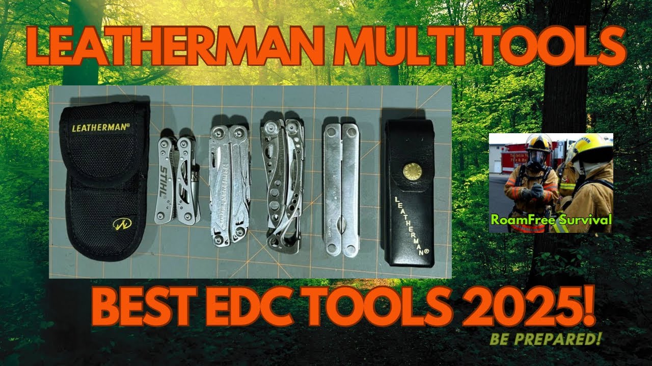 EDC Leatherman Multi Tools! Best Leatherman for Every Day Carry - YouTube