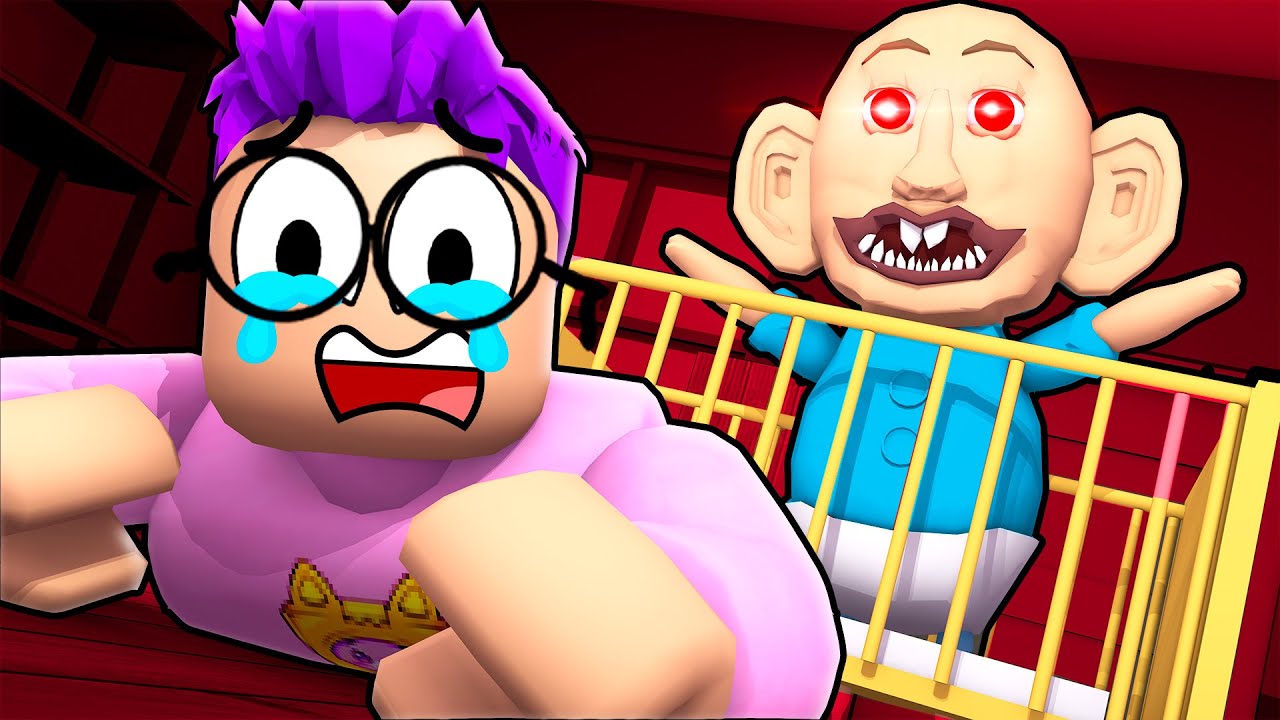 Can We Escape ROBLOX SCARY DOLL CURSE In ROBLOX!? (EVIL BABYSITTER ...