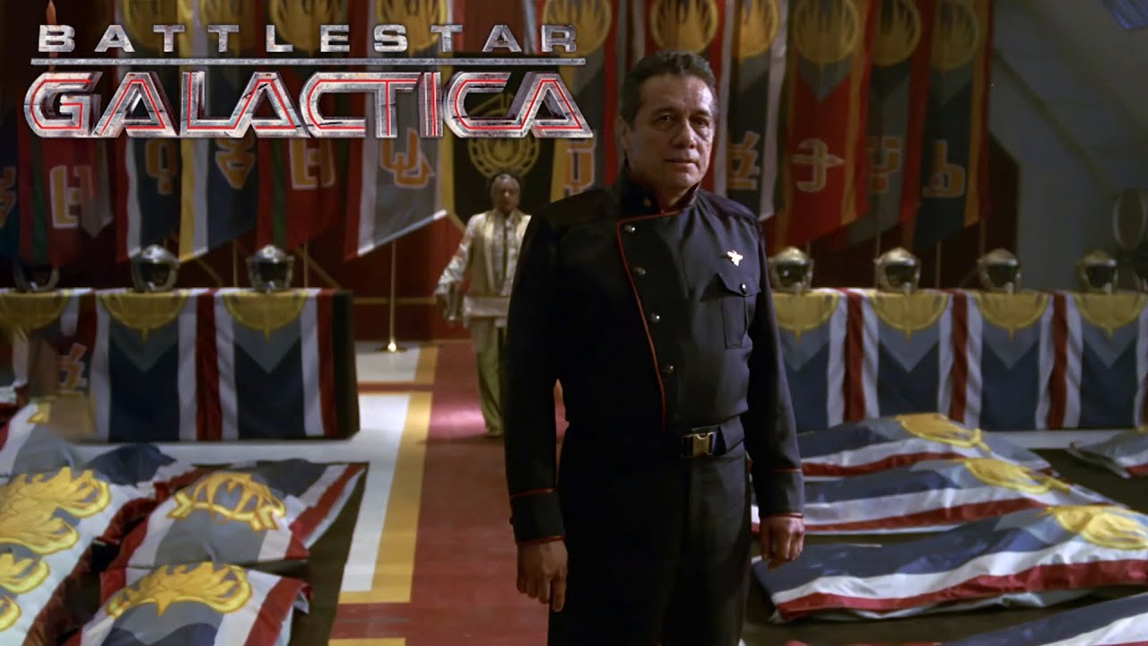 Adama's 'So Say We All' Speech - Battlestar Galactica (4K) - YouTube