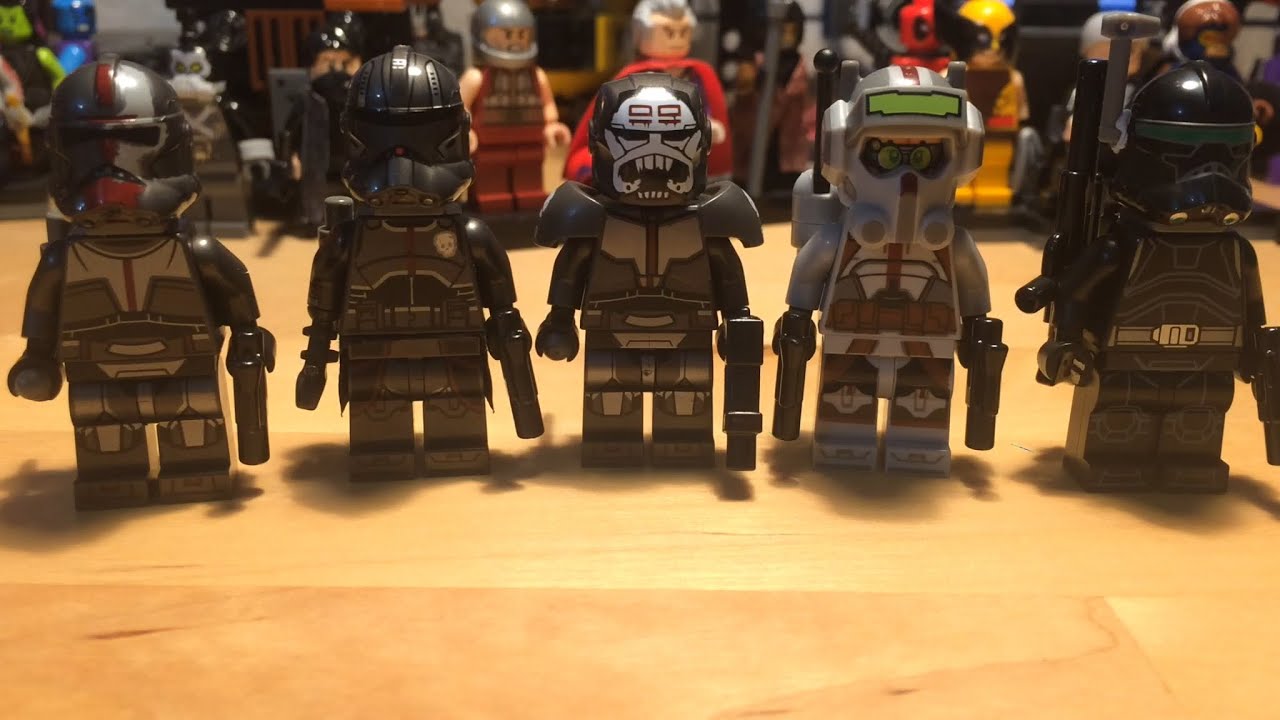 Lego Star Wars - Bad Batch - Minifigure Upgrade - YouTube