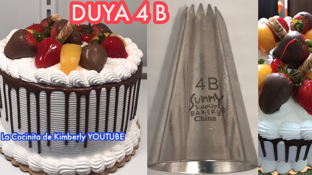 PASTEL DE TRES LECHES CON DUYA 4B (DRIP CAKE) GANACHE - YouTube