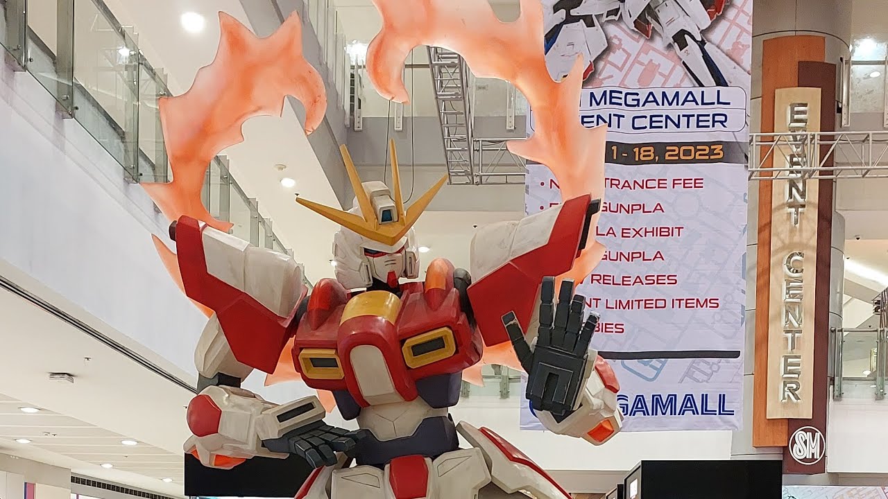 Gunpla model kit contest 2023 at SM Megamall - YouTube