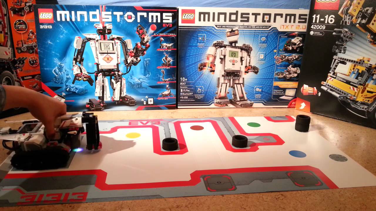 Lego Mindstorms Ev3 Track3r - YouTube