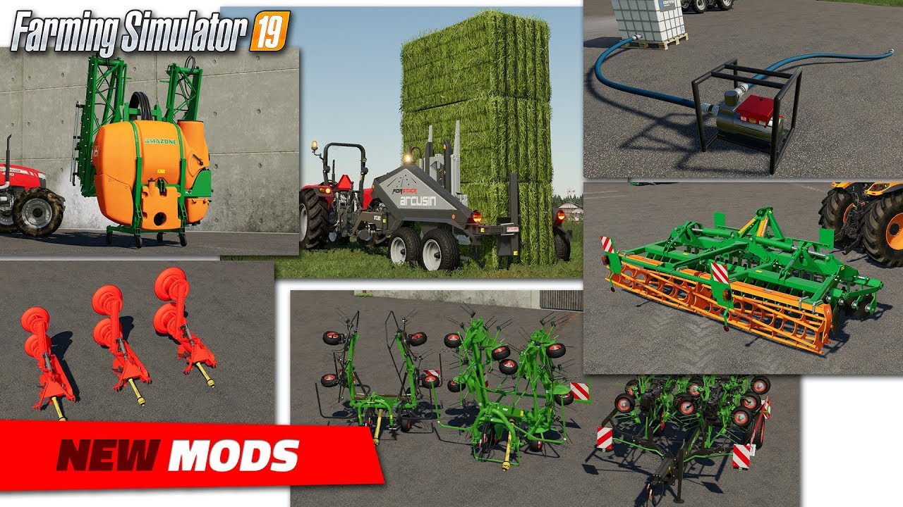 FS19 | New Mods (2020-05-15/2) - review - YouTube