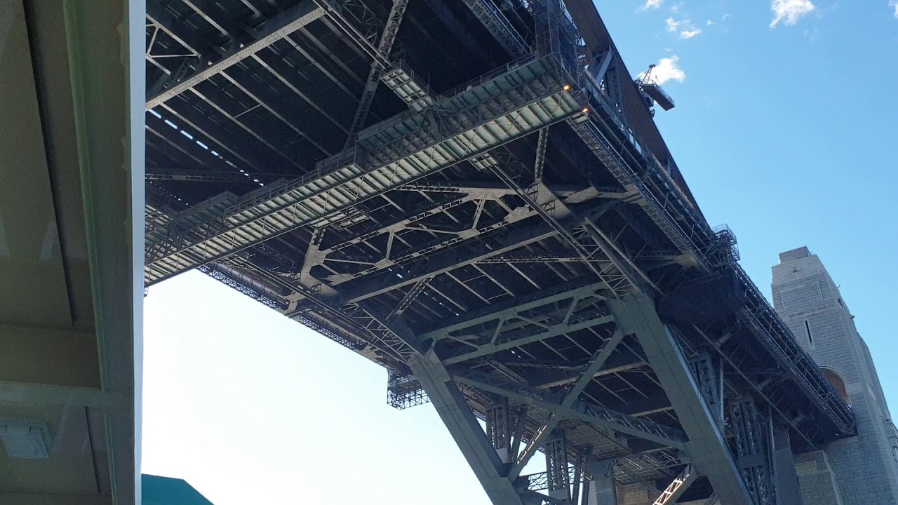 Under the Sydney Harbour Bridge, Sydney - YouTube