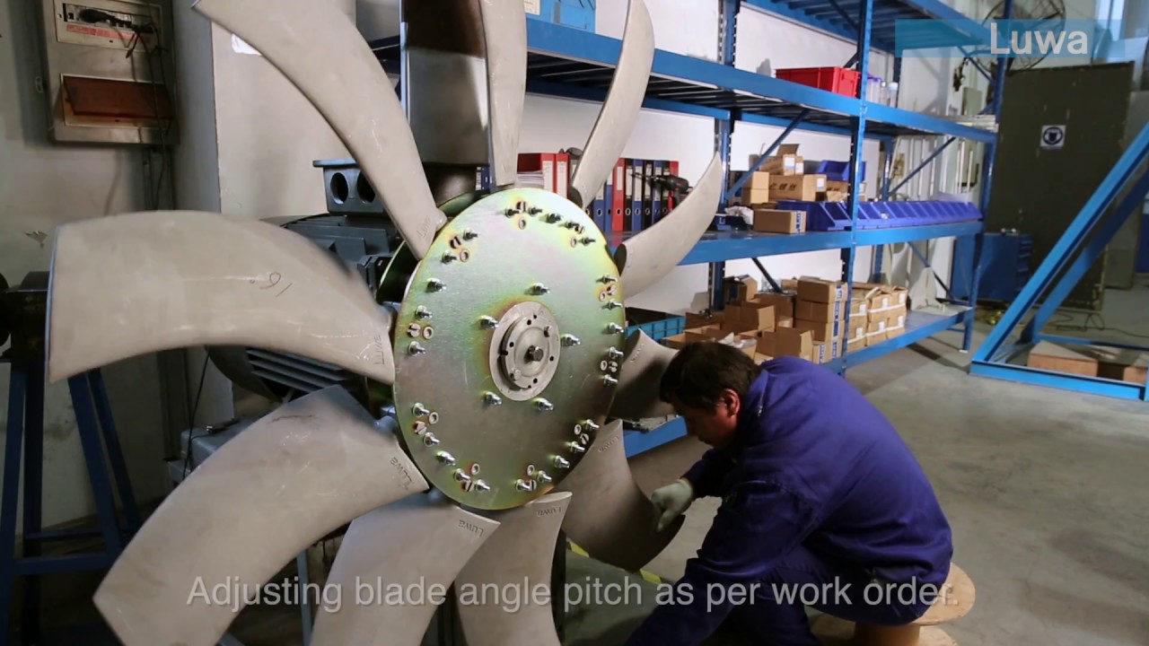 B600 - Luwa Axial Flow Fan - YouTube