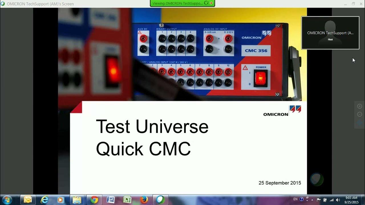 Quick CMC Omicron tutorial - YouTube