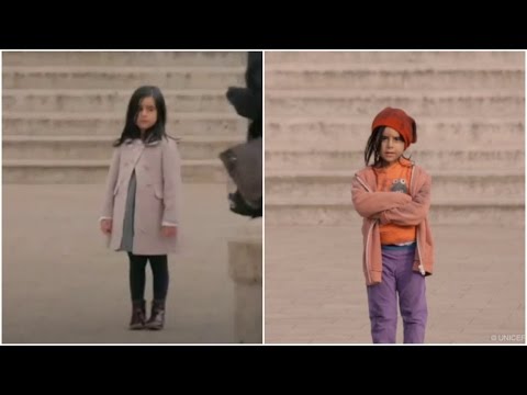 UNICEF video exposes how rich, poor children are treated differently
