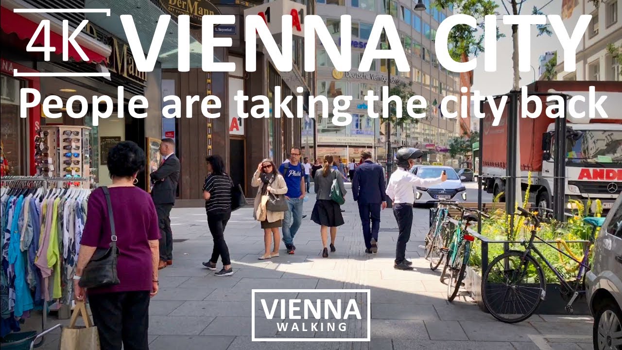 Walk in Vienna during my lunch break, Schwedenplatz to Stephansplatz ...