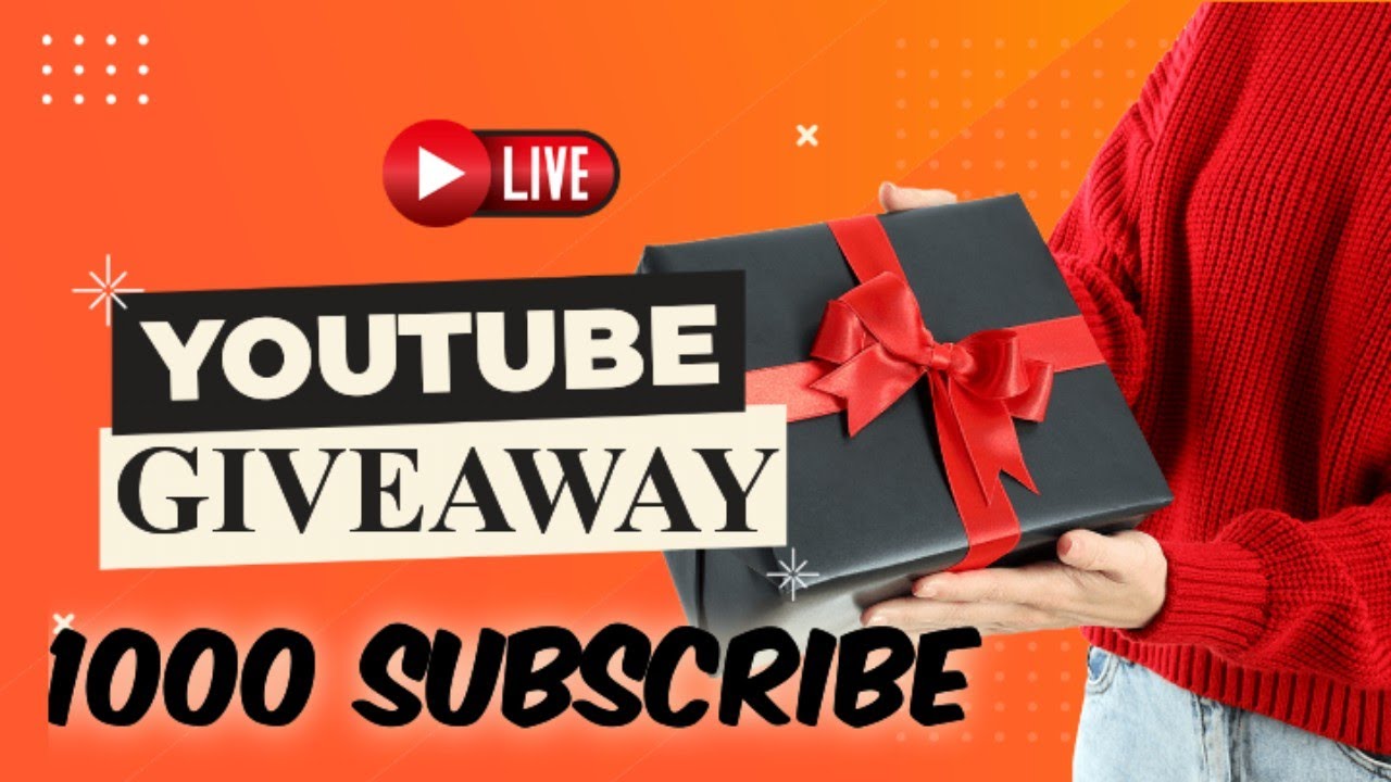 🚀 "1K Special LIVE 🎉 | Free Giveaway 💎 | Join Fast!" - YouTube