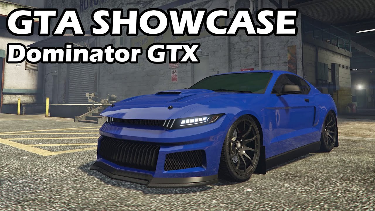GTA 5 Dominator GTX Showcase - Vapid Muscle Class Car Overview ...