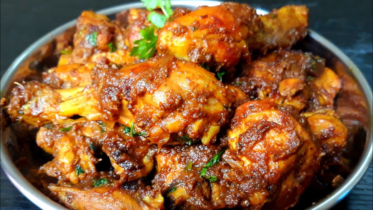 Chicken Masala Recipe | मसालेदार चिकन भुना बनाने का तरीका | Chicken ...