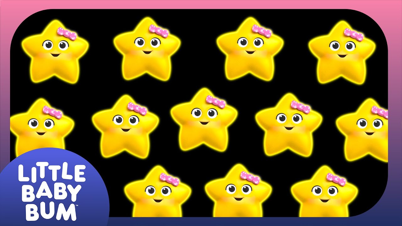 [10 HOUR LOOP ] Twinkle Bedtime Songs | Relaxing Sensory Animation ...