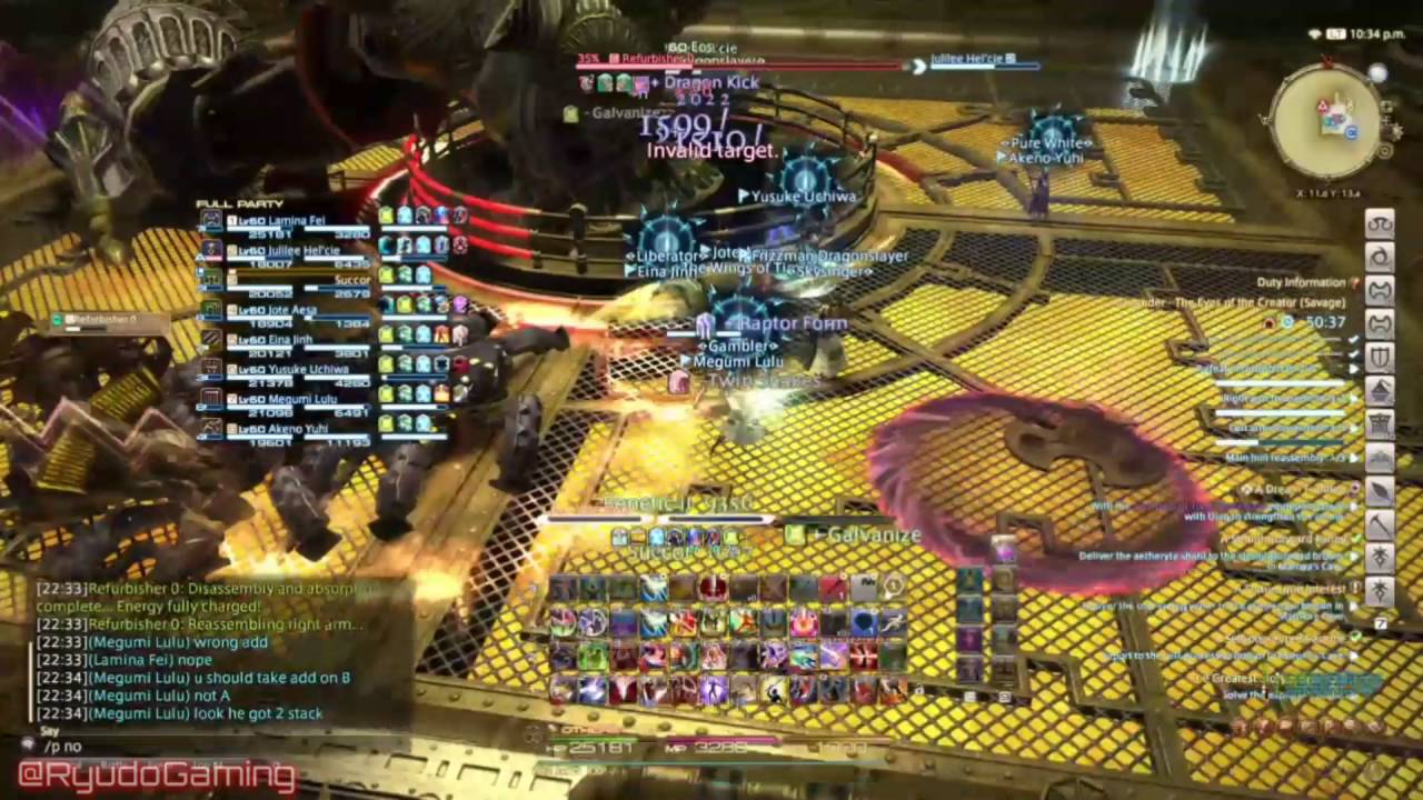FFXIV : Alexander 9 Savage Raid Clear! - YouTube