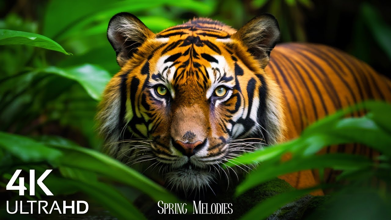 Wildlife Animals 4K UltraHD - Scenic Wildlife Film with Peaceful ...