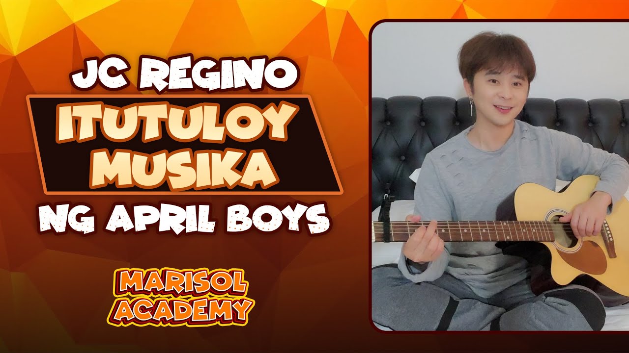 JC Regino itutuloy musika ng April Boys | MARISOL ACADEMY QUICKIE - YouTube